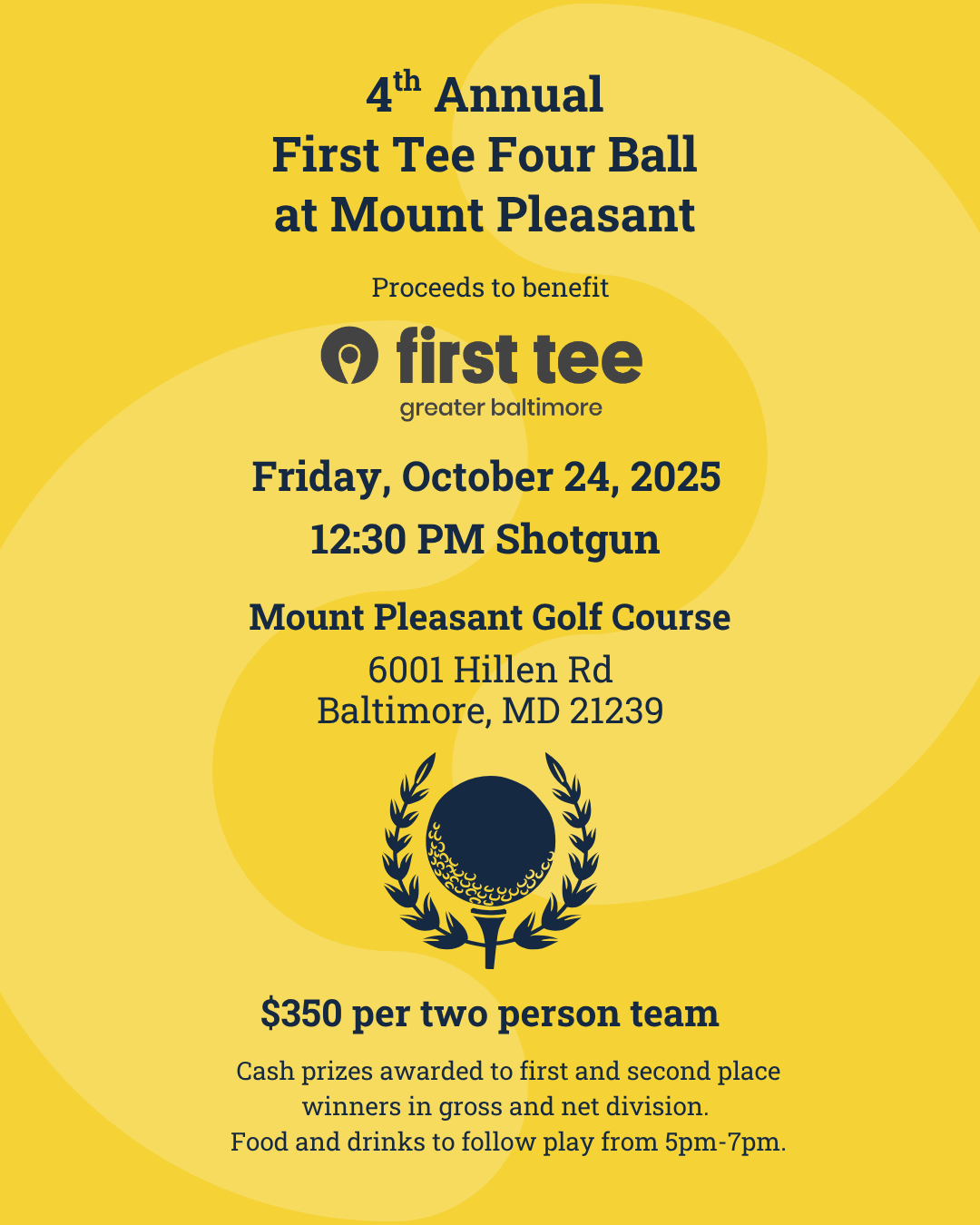 First Tee Four Ball - First Tee - Greater Baltimore